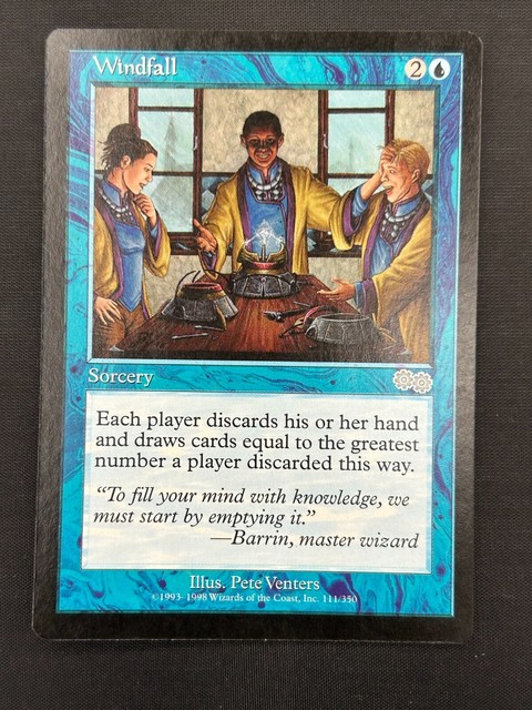 MTG Windfall Urza's Saga 111/335 Regular Uncommon for sale online | eBay