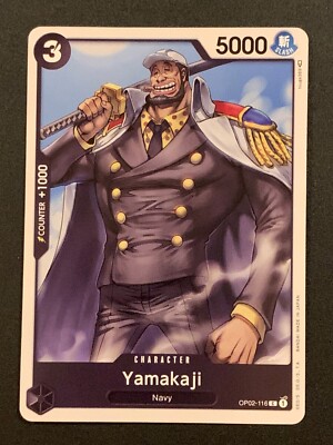 Yamakaji | OP02-116 C | Black | Paramount War | One Piece TCG | eBay UK