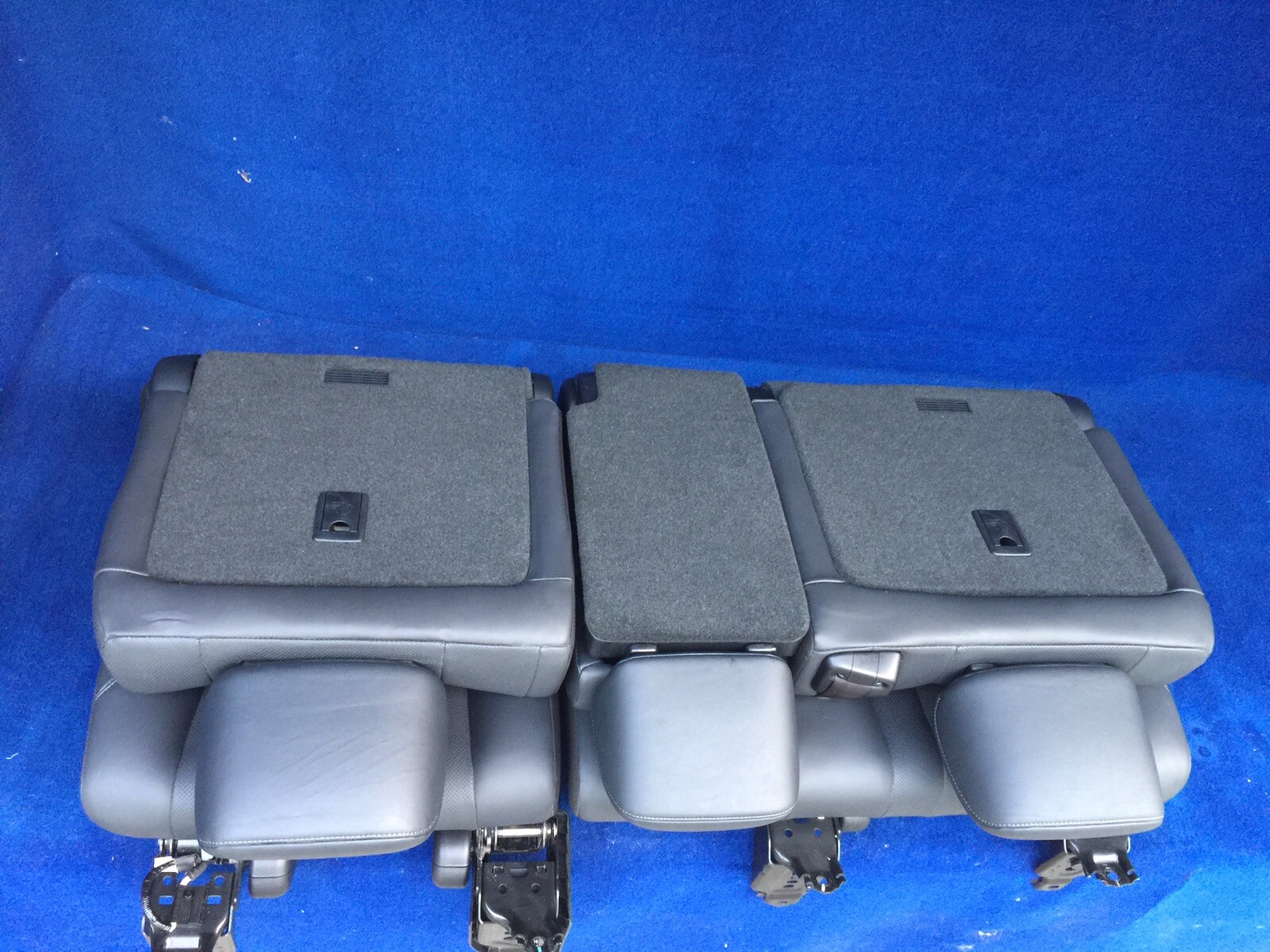 2020 2019 2018 2017 2016 Lexus LX570 2nd Row Bench Seat Black Leather ...