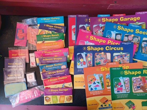 Lakeshore Geometry Skills Practice Cards Puzzle 4-6 Years | eBay