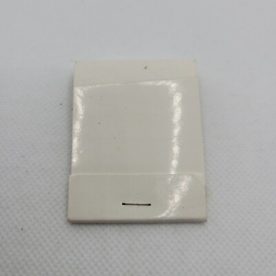 Plain White Matchbook Blank Solid Color Match Box Vintage Matches | eBay