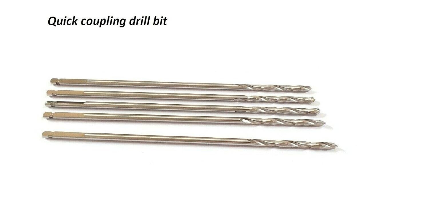 Quick Coupling Drill Bit 3.2mm x 150 mm Length Surgical Instruments (5 ...
