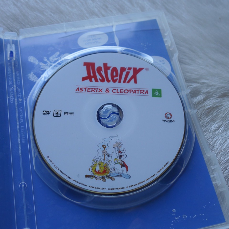 Rene Goscinny ASTERIX and CLEOPATRA Dvd ASTERIX Tv Show Asterix Kids ...
