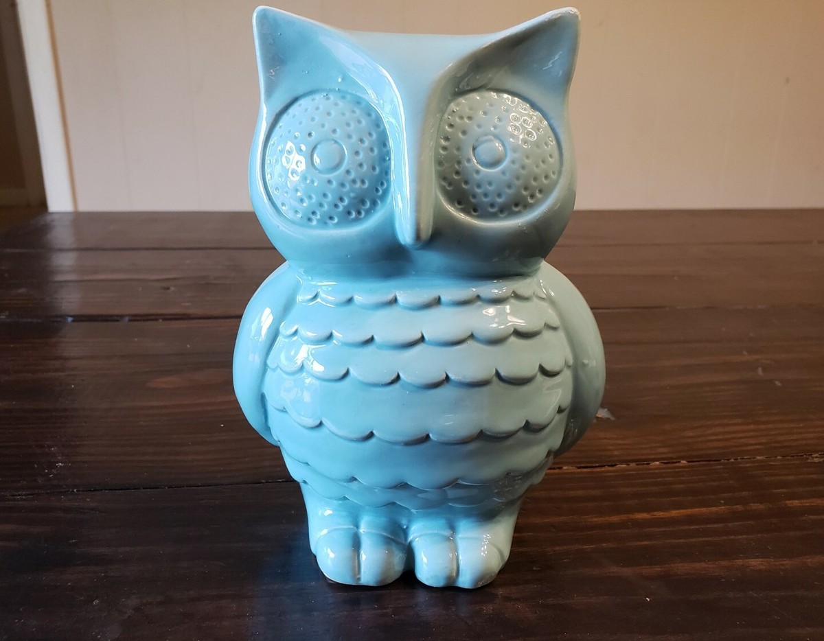 Ceramic Owl Bank