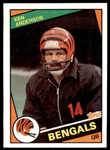 1984 TOPPS* KEN ANDERSON CINCINNATI BENGALS #34 | eBay