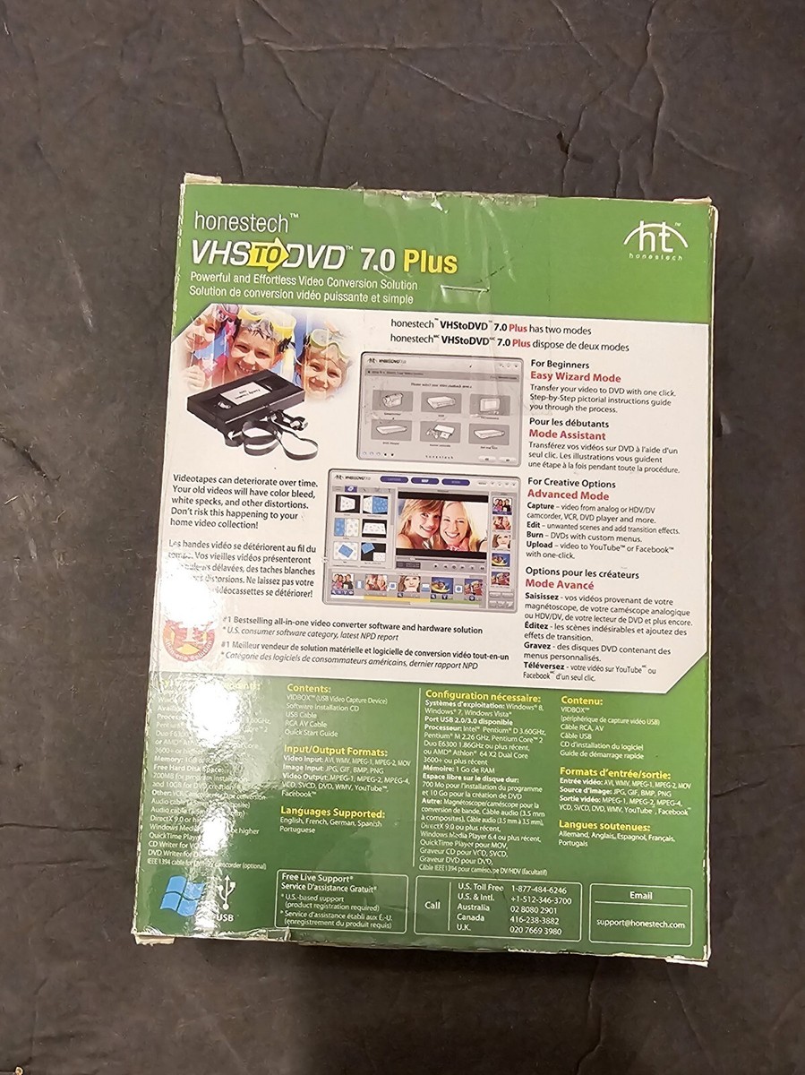 Honestech Vhs To Dvd 30 Se Boosterba Honestech VHS To DVD 5.0 Deluxe