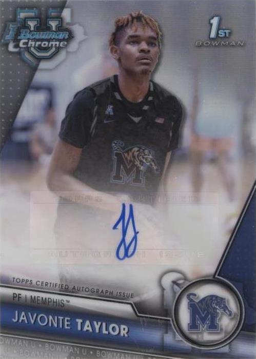2023-24 Bowman University Chrome - Chrome Prospect Autographs Javonte ...