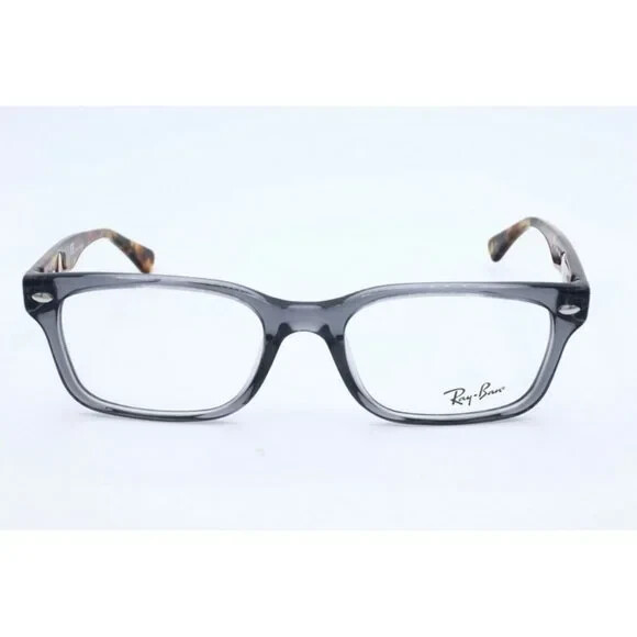New Ray Ban RB 5286 5629 Rectangle Gray Tortoise shell Eyeglasses Demo ...