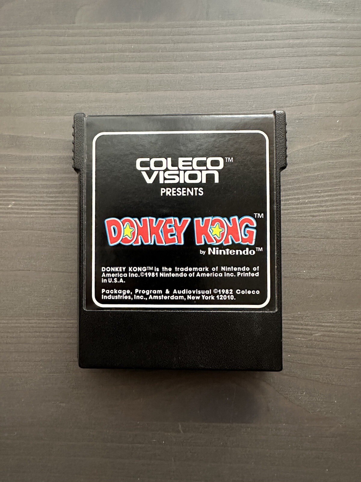 Donkey Kong for the ColecoVision (Nintendo, 1982) Cartridge - Untested ...