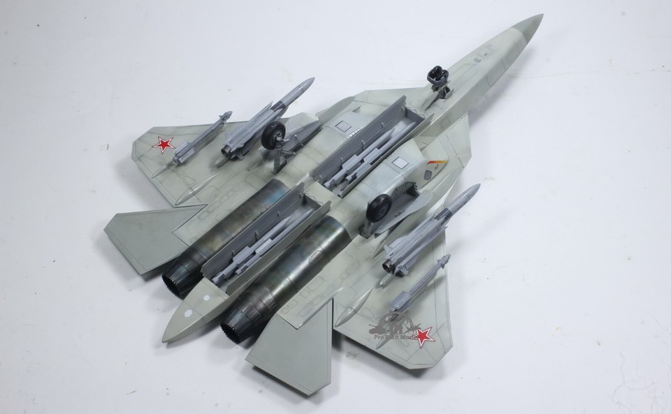 (Pre-Order) Russian SU-57 Felon Modern war 1:48 Pro Built Model | eBay