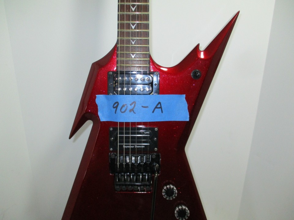 Dean RZR Razorback guitar candy apple red | eBay