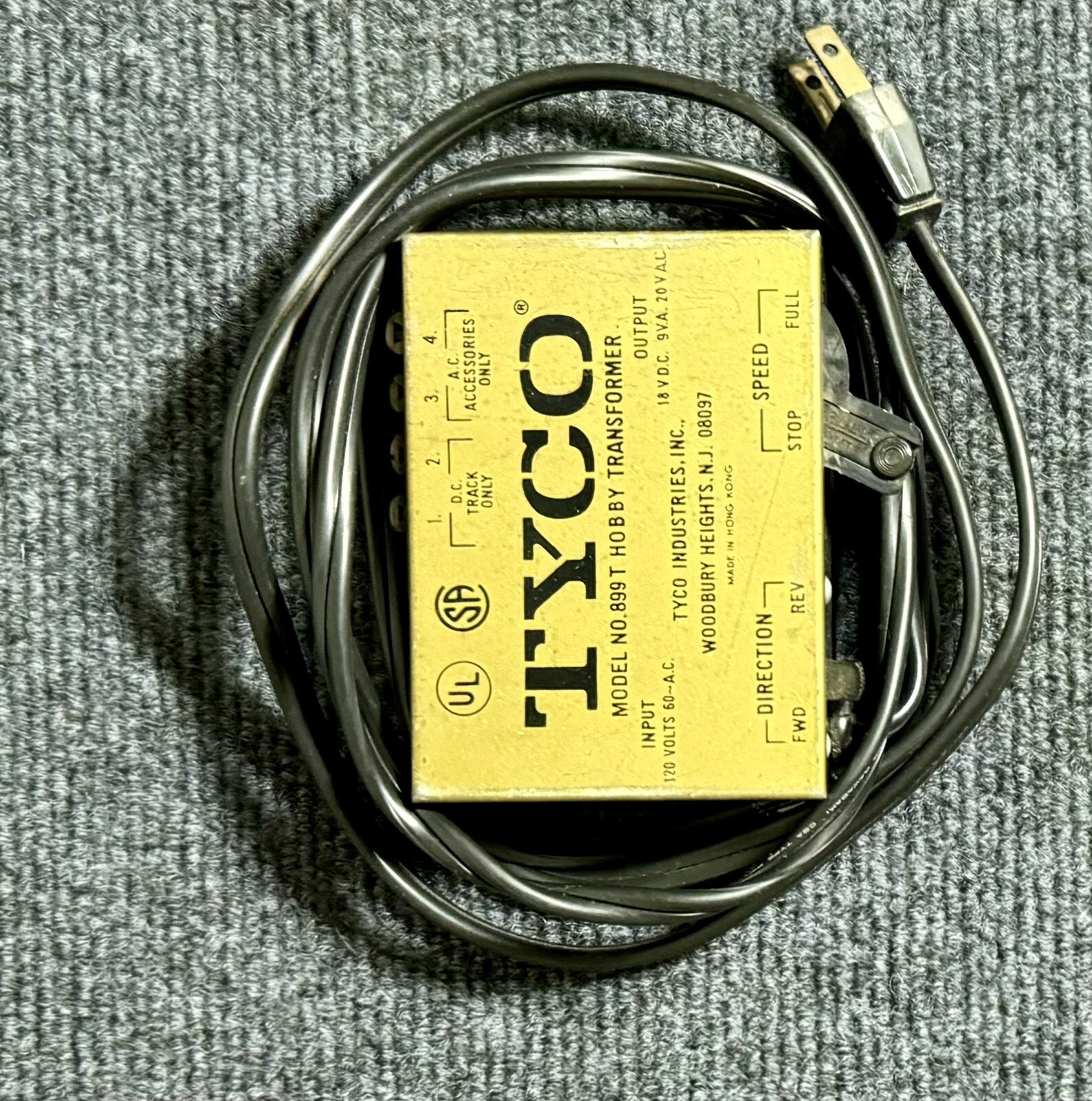 HO scale Tyco Hobby Model 899T- HO Scale Train Transformer | eBay