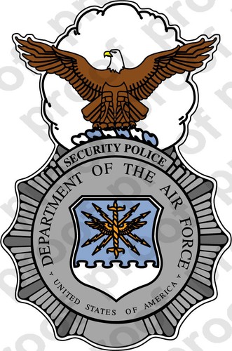 STICKER USAF Air Force Security Police | eBay
