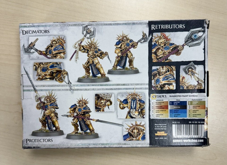 Retributors Paladins Protectors Stormcast Eternals Warhammer AoS Sprue ...