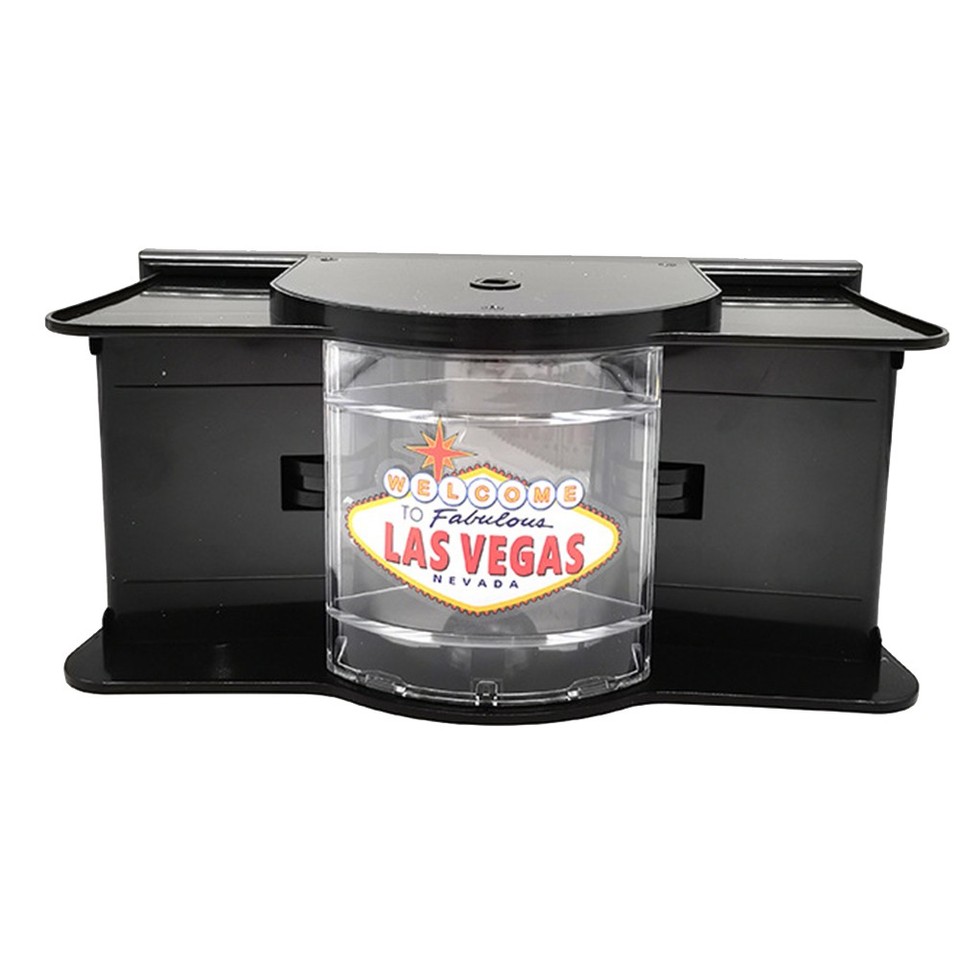 Manual Card Shuffler Poker Machine Cards Holder Easy Hand Cranked ...