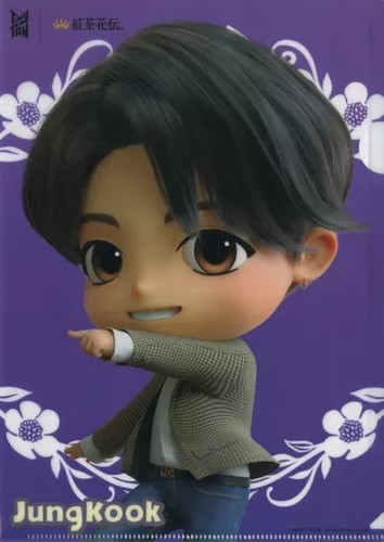 Plastic folder JUNG KOOK (BTS/Bangtan Boys) A4 Plastic folder "TinyTAN x Tea | eBay