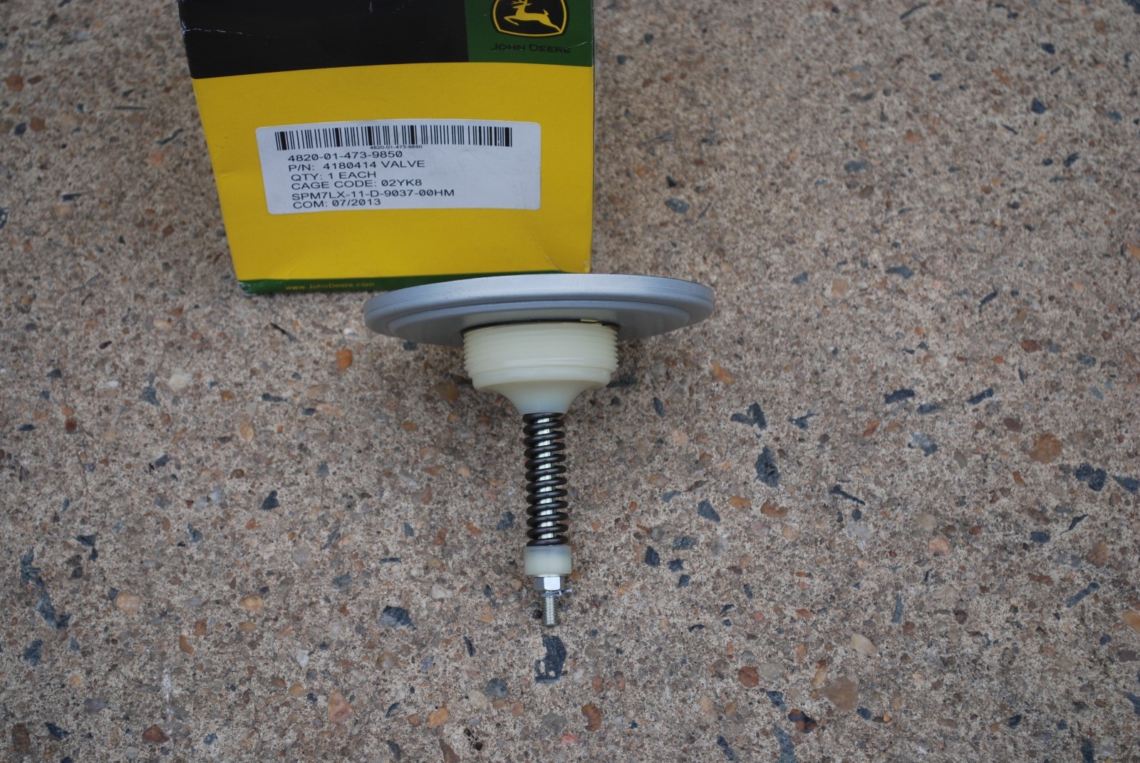 JOHN DEERE 4180414 HYDRAULIC SYSTEM BLEEDER VALVE hyex model 230 lcr ...