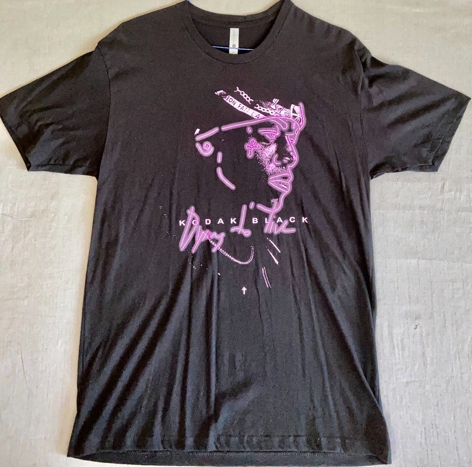 Kodak Black T Shirt Rap T Shirt Hip Hop T Shirt Mens XL Concert T Shirt ...