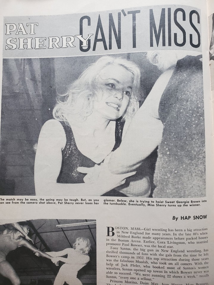 The Ring Wrestling October 1965 Moolah versus Penny Banner Stanislaus ...