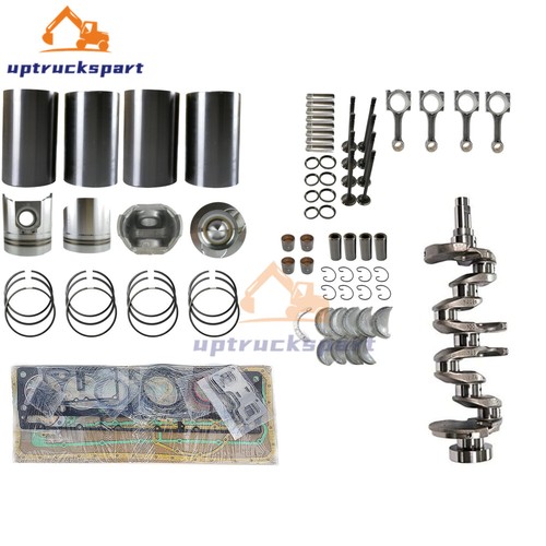 Overhaul Rebuild Kit+crankshaft+connecting rods for Caterpillar 3304 ...