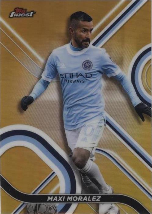 2022 Topps Finest MLS - Maxi Moralez #62 Gold Refractor /50 for sale ...