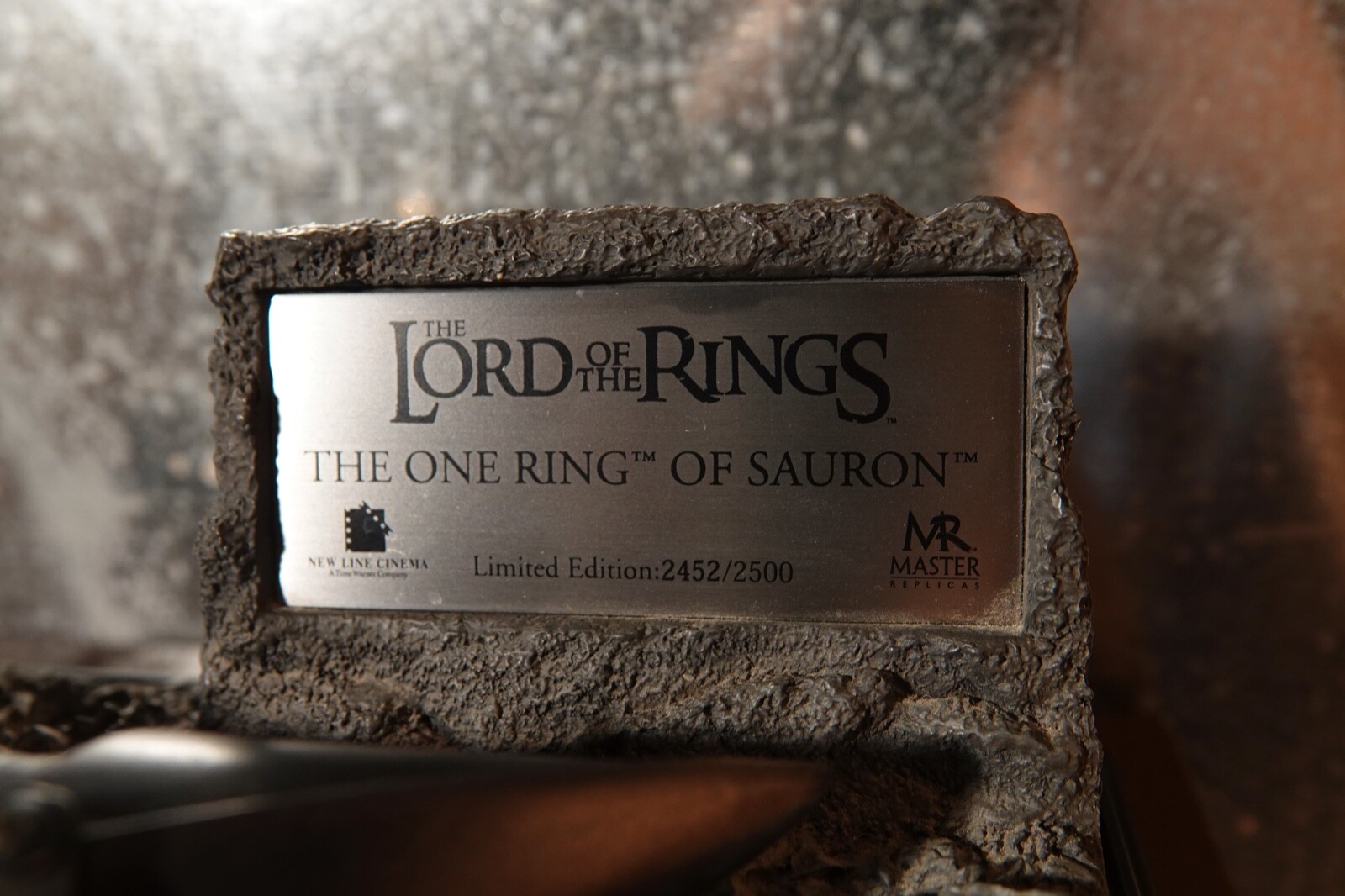 Master Replicas Lord of The Rings The One Ring Of Sauron - 2452/2500 ...