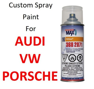 Custom Automotive Touch Up Spray Paint For VOLKSWAGEN & AUDI & PORSCHE ...