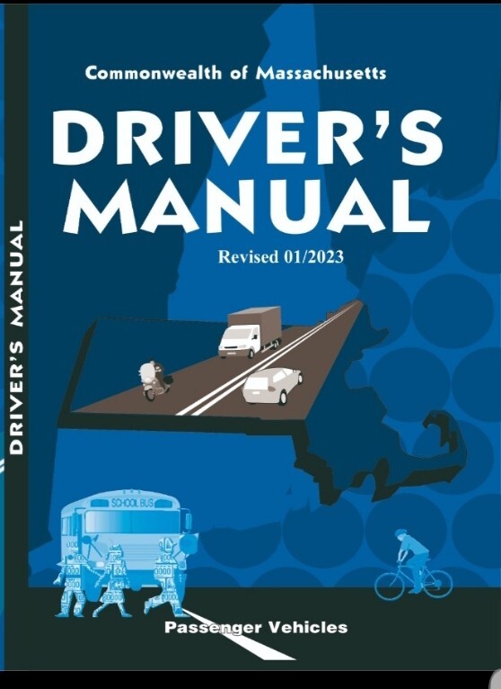 Massachusetts Driver’s Manual 2023 - Manual Oficial para Examen de Conducir | eBay