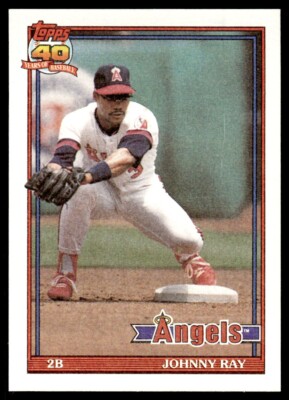 1991 Topps #273 Johnny Ray - Angels | eBay
