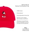 DISNEY MICKEY MOUSE Red Cotton CAP STRAPBACK ADJUSTABLE HAT NWT | eBay