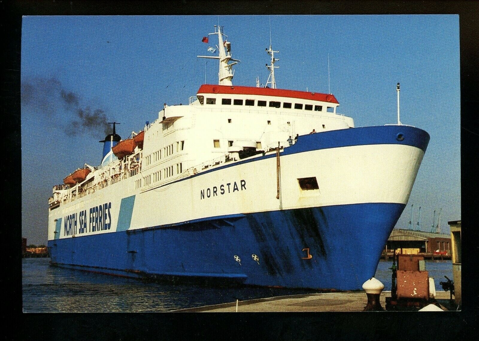 Ship postcard Chantry Classics Chrome S29 M V Norstar King George Dock Hull UK | eBay