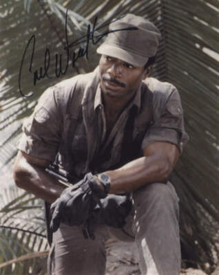 CARL WEATHERS as Major Dillon - Predator GENUINE SIGNED AUTOGRAPH | eBay