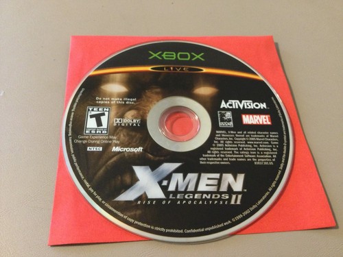 Xbox X-Men Legends II - Game Disk Only/Free Shipping/No Tracking/Tested ...