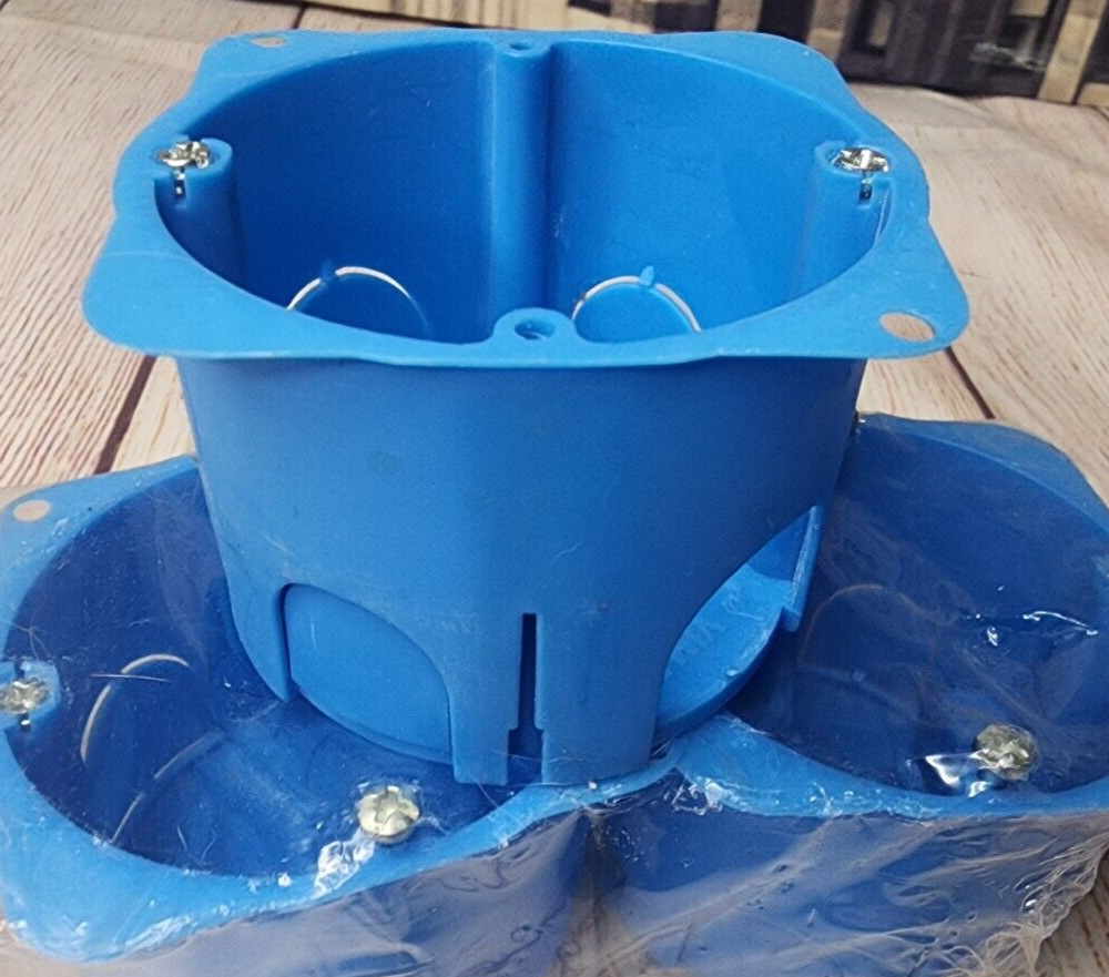 Lot of 4 Vimar V71701 Mount Box: 1-2M Flush-Mnt, Round, W/S | eBay