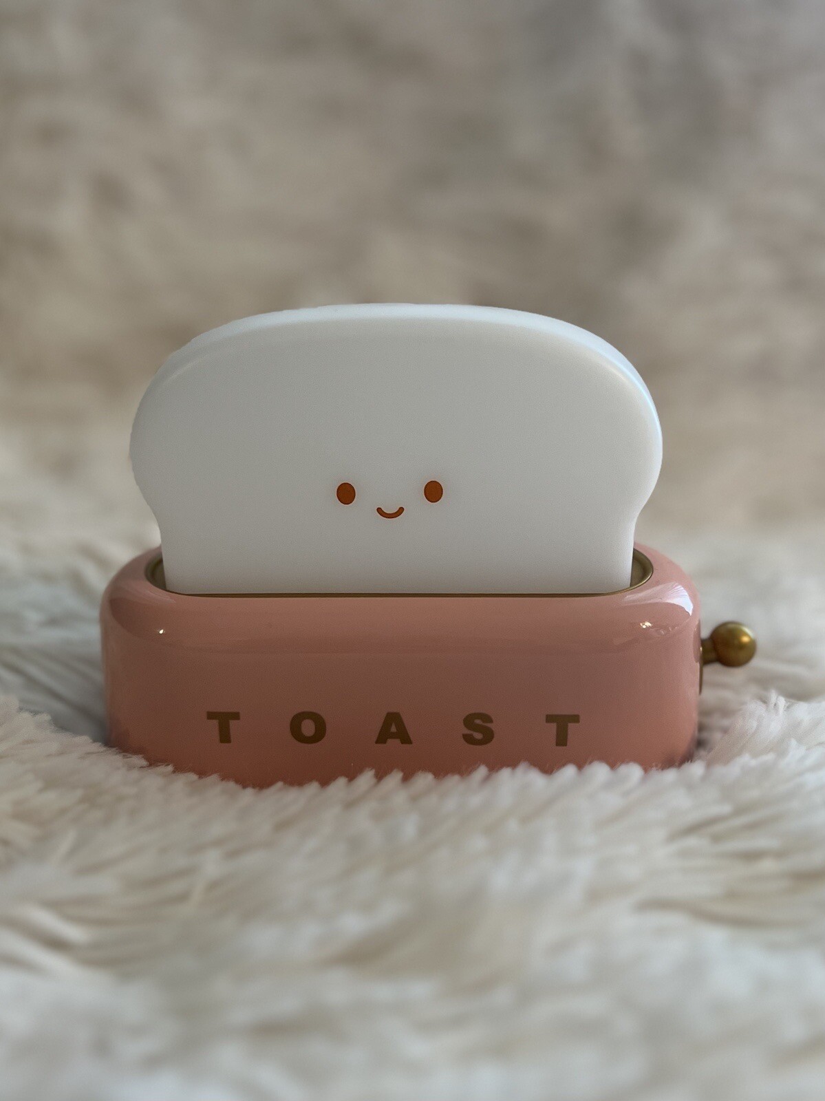 Cute Small Rechargeable Toaster Lamp / Night Light / Adjustable ...