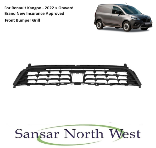 For Renault Kangoo - Front Bumper Grill Lower Centre - 2022 - Onwards ...