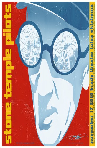 STONE TEMPLE PILOTS 2010 Tulsa Brady Theater Original Signed Concert ...