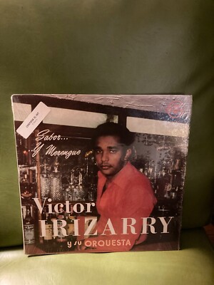 VICTOR IRIZARRY SABOR..Y MERENGUE LP Vinyl FRAGIL RECORDS VG+ In Shrink ...