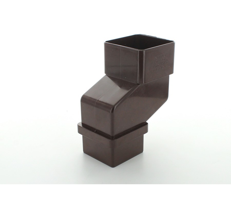 Marley Flowline RNE1 Square Downpipe 50mm Offset Bend Swanneck White ...