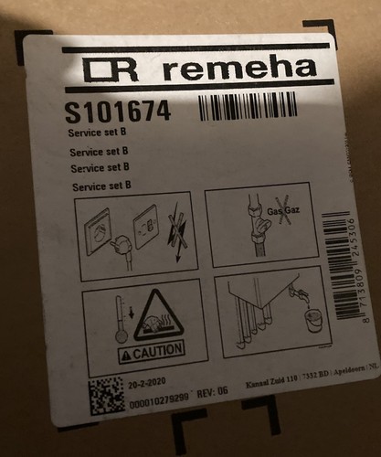 BROAG REMEHA QUINTA SERVICE SET B S101674 GENUINE SPARE NEW & SEALED ...