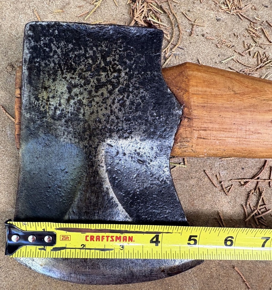 Vtg Jersey Pattern Axe Unmarked Phantom Bevels, excellent handle, 6116 ...