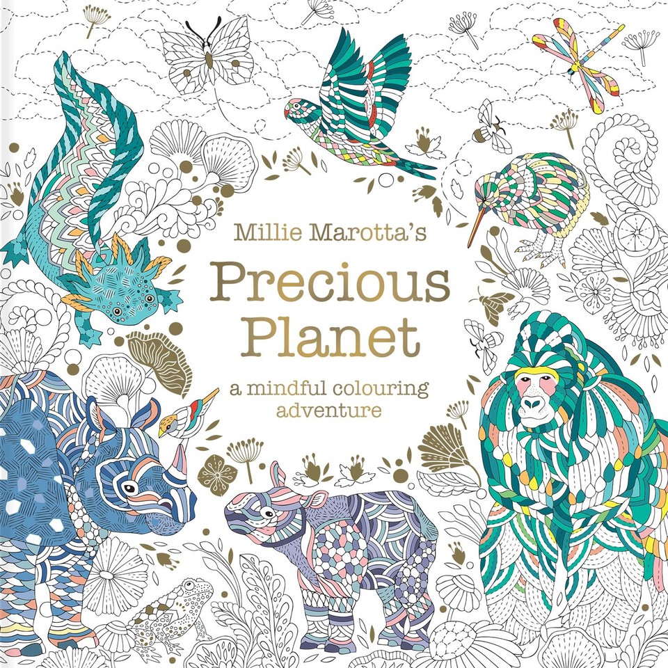 Millie Marotta’s Precious Planet: A mindful colouring adventure | eBay