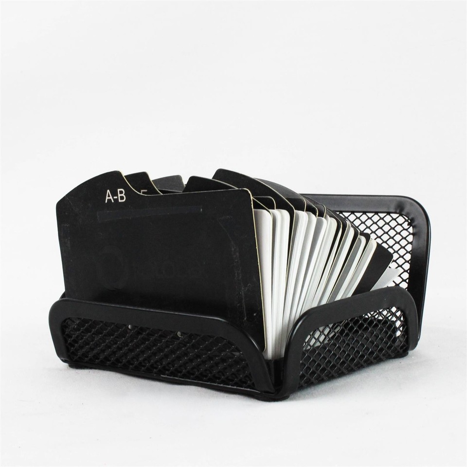 Rolodex Petite Mesh Card File Holder, Address & Phone | eBay