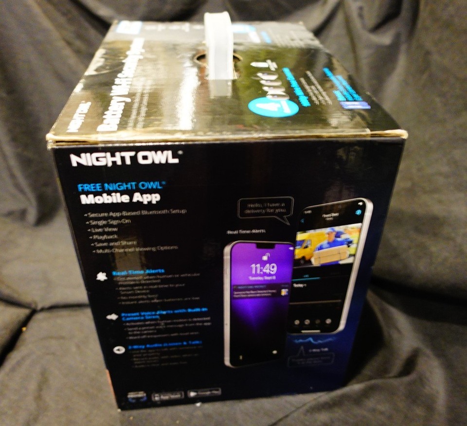 Night Owl 4-Pack WiFi Cameras and 1TB Hard Drive Security System ...