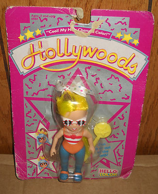 #8139 RARE/HTF NOC Vintage TONKA Hollywoods Color Change Hair Polly ...