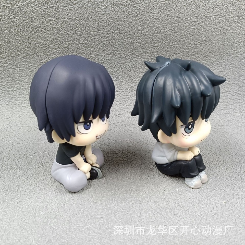 Anime Jujutsu Kaisen Mini Cute Figure Model Toys Satoru Gojo Fushiguro ...