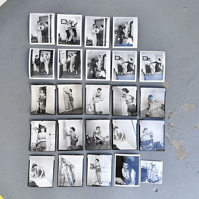 Lot Vtg 1950s Pin Up Cheesecake Friends Original Photo Personal Fetish ...