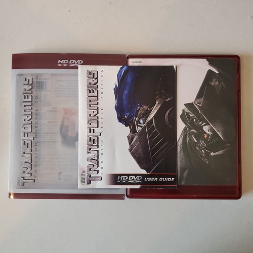 Transformers (HD DVD, 2007, 2-Disc Special Ed) w/ Slip & Insert - DISCS ...