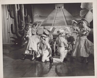 CUBA CUBAN TV CMQ SHOW DANCERS PERFORMANCE PORTRAIT 1950s ORIG PHOTO ...