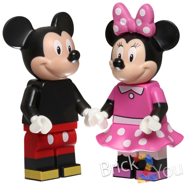 Lego Minnie Mouse 11 + Mickey Mouse 12 71012 Diney Minifigures Series ...